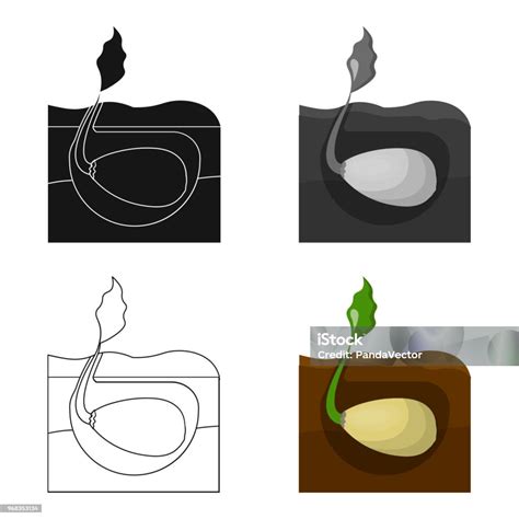 루트 만화 스타일에 단일 아이콘입니다 루트 벡터 기호 재고 일러스트 레이 션 웹입니다 공장 산업 건물에 대한 스톡 벡터 아트 및 기타 이미지 공장 산업 건물 과일