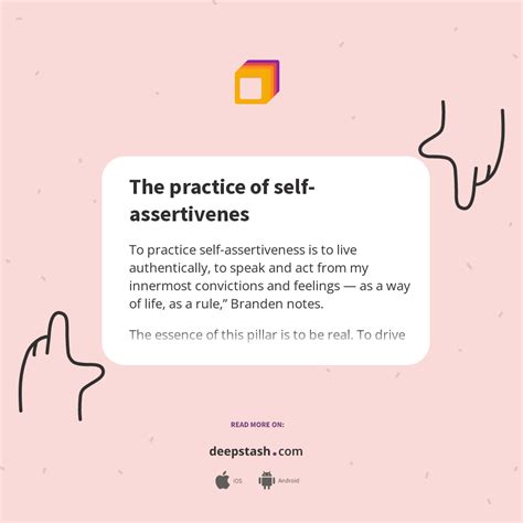 The Practice Of Self Assertivenes Deepstash