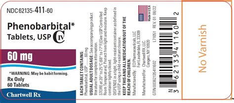Phenobarbital Tablets Package Insert Prescribing Info