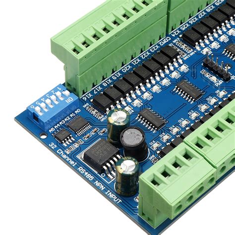 DC 12V 24V 32CH Optically Isolated Input PNP NPN Switch Digital Collector RS485 Modbus RTU