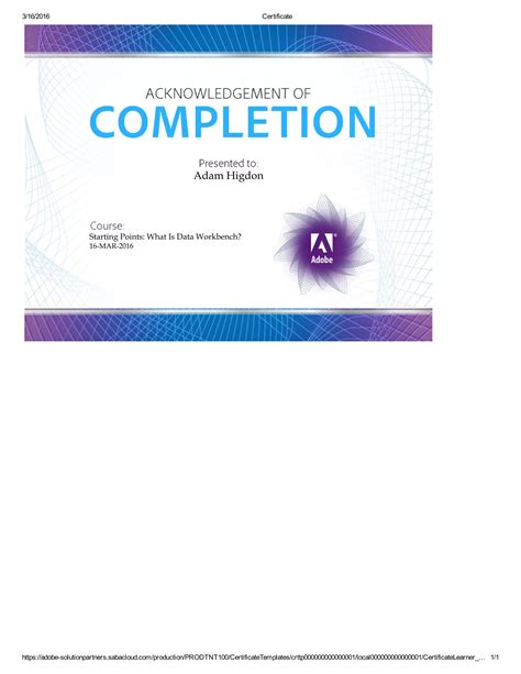 Adobe Analytics Certificate What Is Data Workbench Pdf