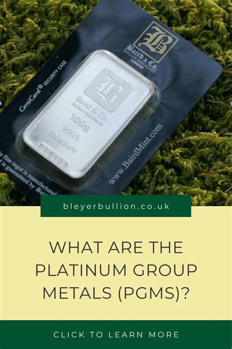 What Are The Platinum Group Metals Pgms Artofit