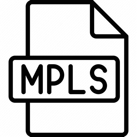 File Mpls Document Extension Format Icon Download On Iconfinder