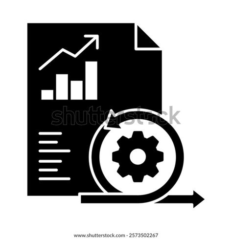Agile Metrics Graph Representing Performance Insights Stock Vector Royalty Free 2573502267