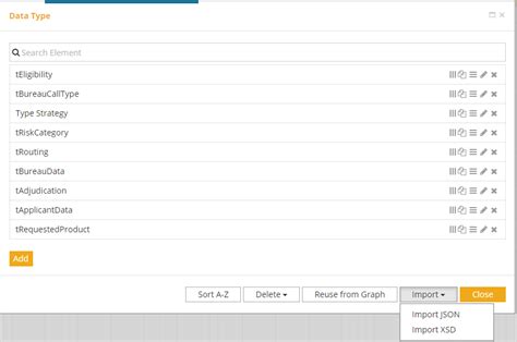 Managing Datatypes Digital Entreprise Suite