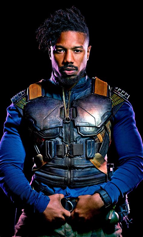 Black Panther Killmonger Hd Wallpaper At Sandy Faria Blog