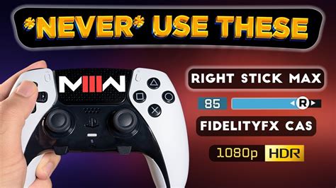 16 Cod Settings That F Ck Your Aim [mw3 Wz3] Youtube