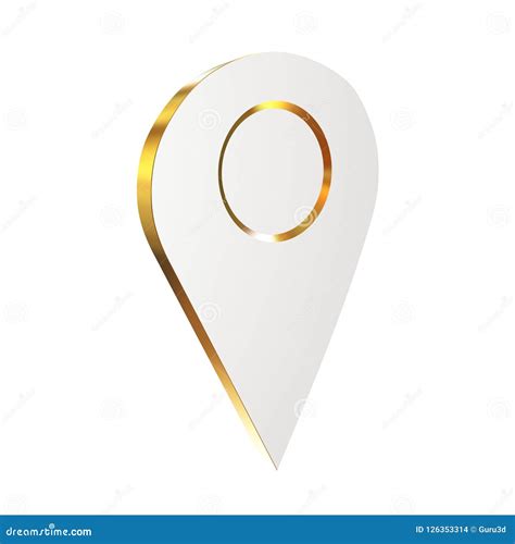 Realistic D Pointer Of Map Stock Illustration Illustration Of Discovery Cursor