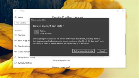 How To Delete A User In Windows 10
