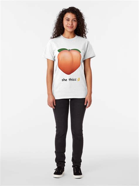 Damn She Thicc T Shirt By Aogin Redbubble