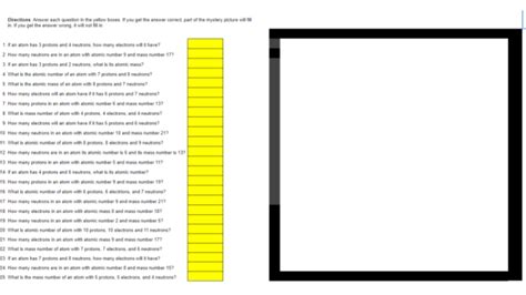 Calculating Protons Neutrons Electrons Isotopes Worksheet