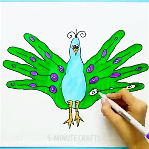 آموزش خلاقانه نقاشی با دست و انگشت برای یادگیری کودکان