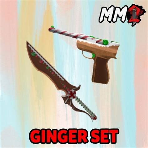 Roblox Murder Mystery 2 Mm2 Ginger Set Same Day Delivery Cheapest Ebay
