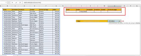 Función De Base De Datos Filtrar Por Fecha Ninja Del Excel