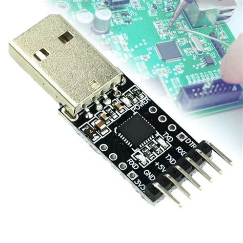 Cp2102 Ch9102 Usb 20 To Uart Ttl Micro Usb 6pin Serial Converter