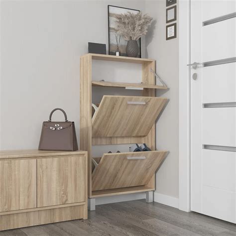 Полиця для взуття підлогова на 3 шухляди тумба в передпокій для взуття