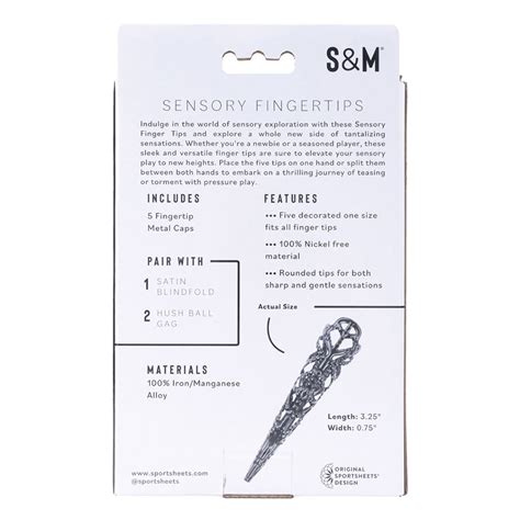 Sex And Mischief Filigree Metal Sensory Fingertips Bdsm Toys Sexyland