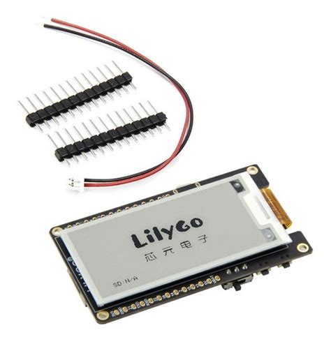 lilygo t5 esp32 tela epaper 2 13 212x104 2 tons de cinza germinare tecnologia