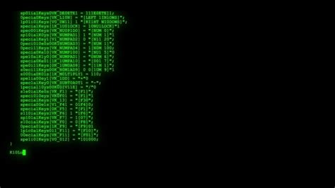 1h Long Relaxing Coding Screensaver Encrypted Programming Code Video Vj