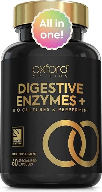 Award Winning 10 In 1 Digestive Enzyme Supplements Made In The Uk