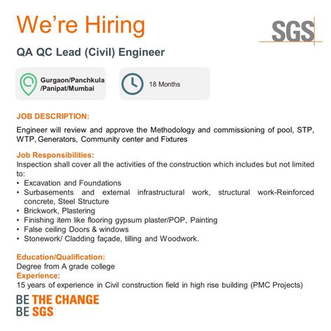 Shubham Kumar On Linkedin Hi Everyone We Are Happy To Hire Qa Qc