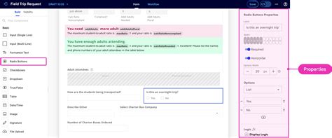 How Do I Use The Single Choice Component
