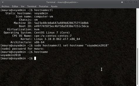 4 Maneras De Cambiar El Hostname En Centos 7 Y Rhel