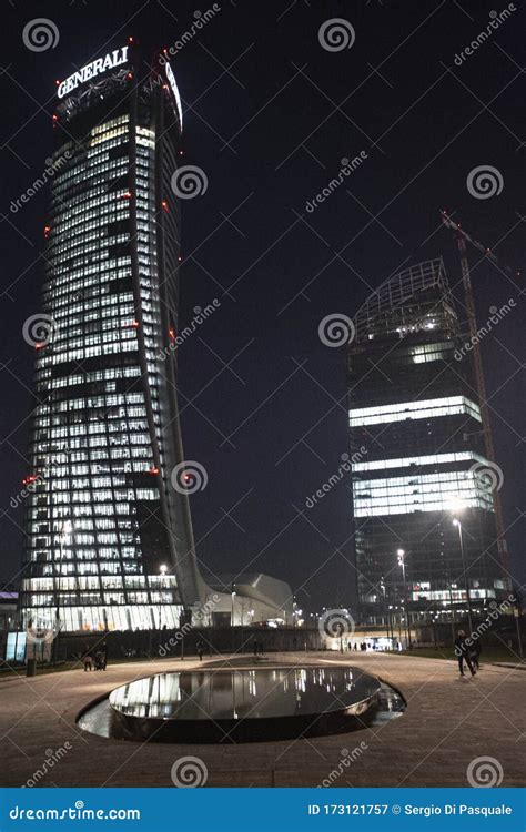 Generali Tower Designed By Zaha Hadid And Pwc Tower Designed By Daniel