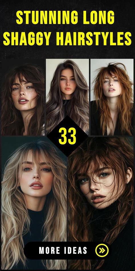 Rock Your Locks 33 Long Shaggy Haircuts For Ultimate Style Shaggy