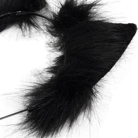 Black Sexy Cat Ears Headband By Devil Fashion • The Dark Store™