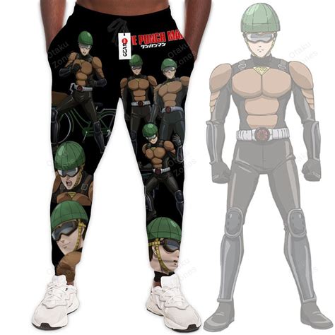 Mumen Rider Sweatpants Custom Anime One Punch Man Joggers Merch Timedea