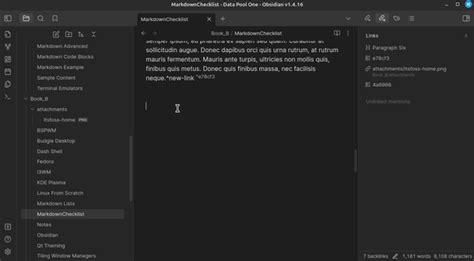 Creating And Working With Links In Obsidian