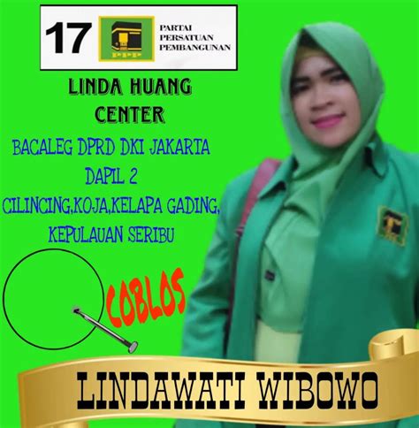 Sosok Lindawati Wibowo Caleg Ppp Dapil 2 Cikoding Jakarta Utara Yang