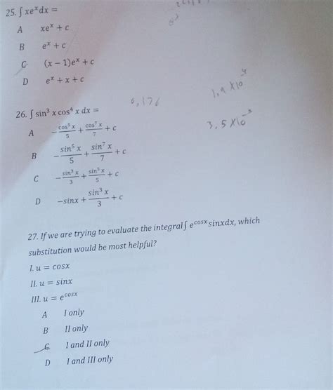 Solved Xe Dx A Xex C B Ex C G X Ex C D Chegg Com