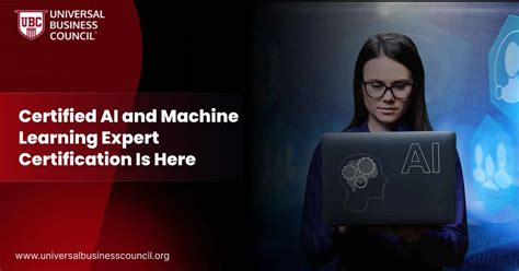 Certified Ai And Machine Learning Expert Certification Is Here Universal Business Council