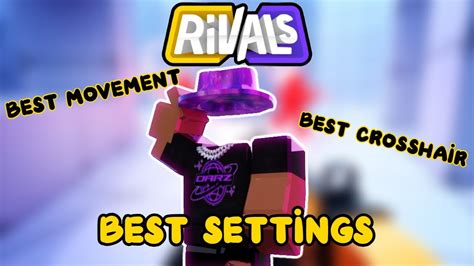 The Best Settings For Roblox Rivals Crosshair Movement Settings