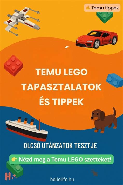 Temu Lego Vélemény 2025 Star Wars Technic Titanic Utánzat