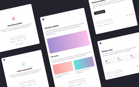 Tailwind Email Templates Tailkits