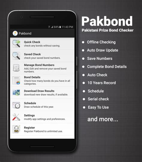 Pakbond Lite Bond Checker For Android Download