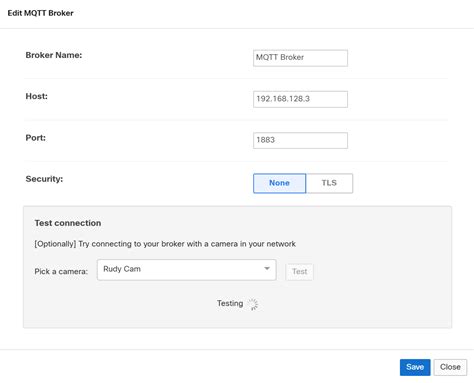 MV Camera Intelligence MQTT Protocol And Configuration Meraki MV Camera API Cisco Meraki