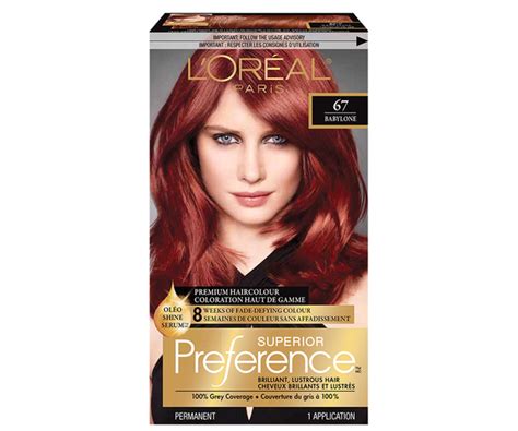 Loreal Paris Superior Preference Permanent Hair Color Collection