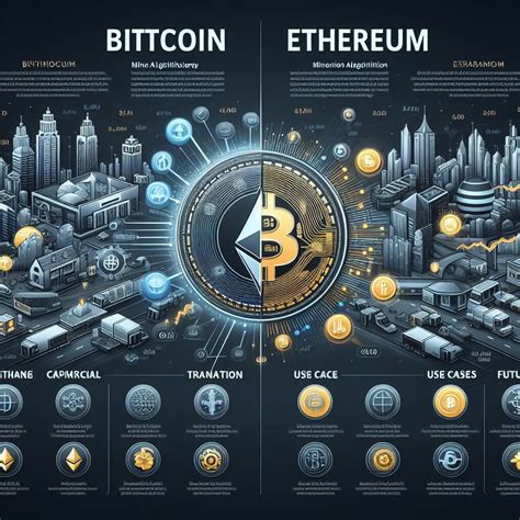 Difference Between Bitcoin And Ethereum 2024 Guide