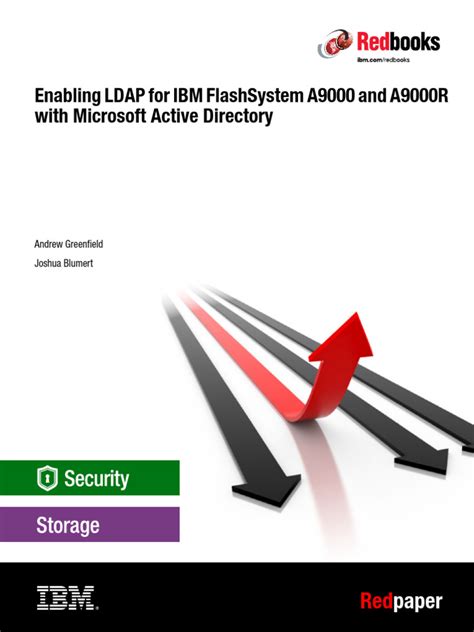 Enabling Ldap For Ibm Flashsystem A9000 Pdf Active Directory Computing