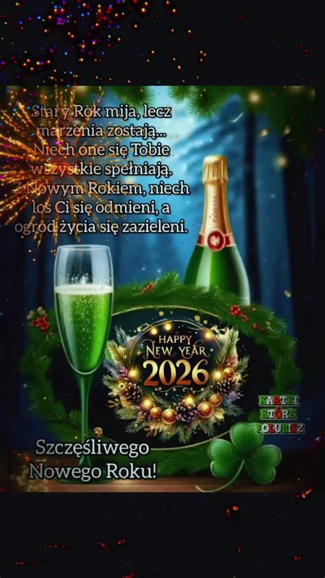 Szczęśliwego Nowego Roku 2026 🍾🎇🎆 Tiktok