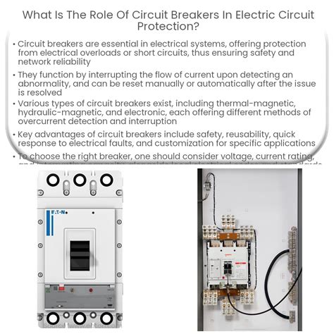 What Is The Role Of Circuit Breakers In Electric Circuit Protection