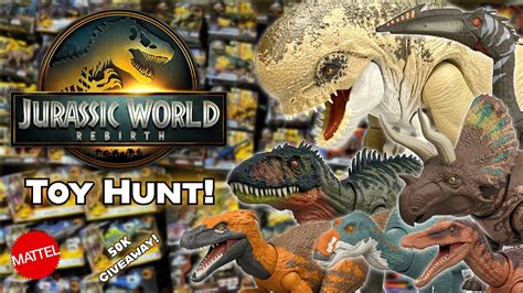 Jurassic World Toy Hunt Jurassic World Rebirth Toys New Merch 50k