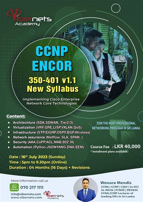 Vibernets Academy On Linkedin Ccnp Ccnpencor Cisco