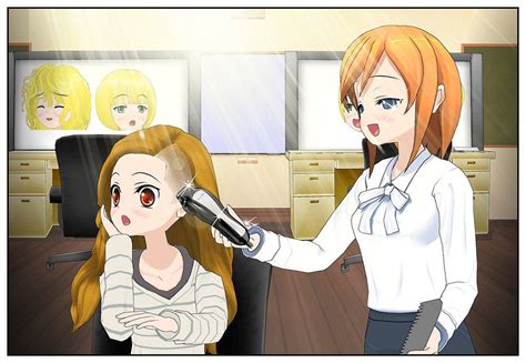 Pin On Anime Headshave