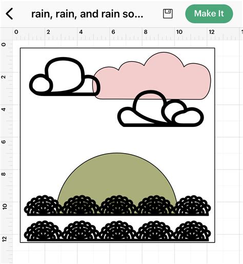 Rain Rain Layout By Heidi Lewis Paige Taylor Evans