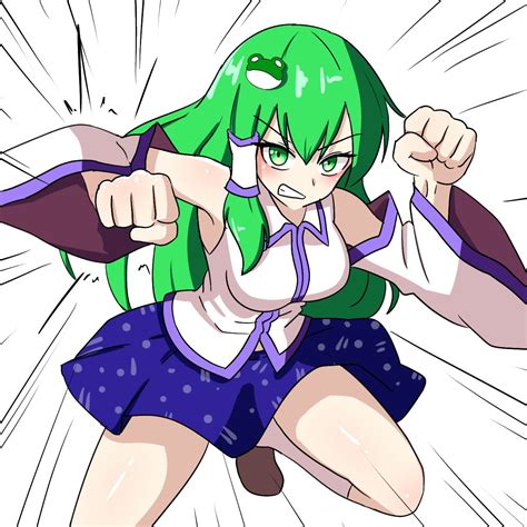 Kochiya Sanae Touhou Drawn By Ehehe52921343 Danbooru